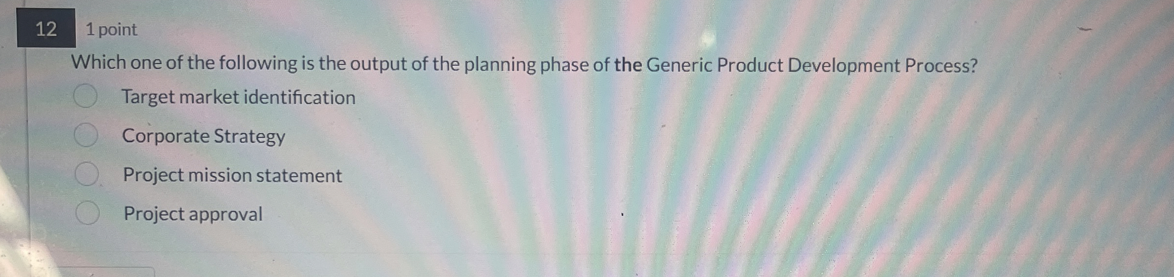 Solved 121 ﻿pointWhich one of the following is the output of | Chegg.com