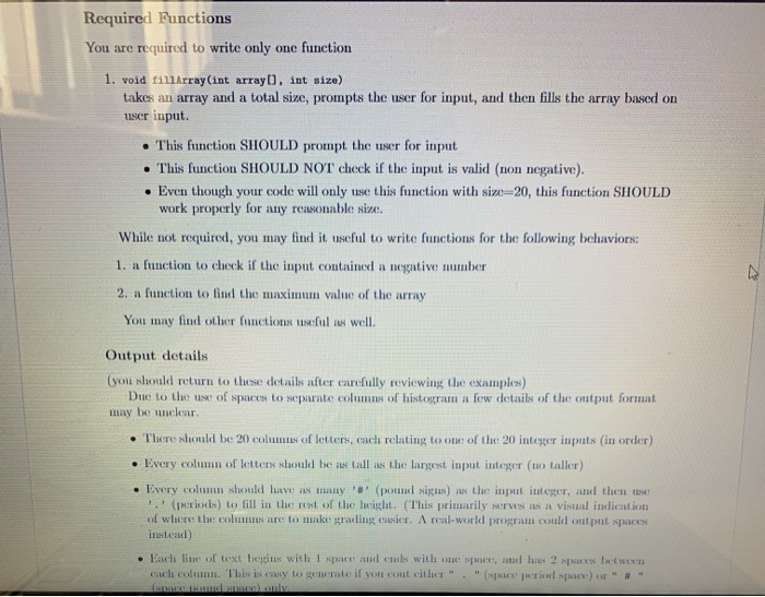 Solved Problem A: Histograms, but sideways In lecture we saw | Chegg.com