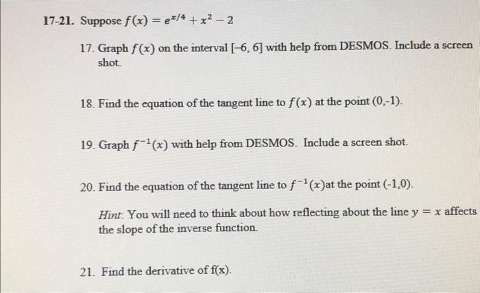 Solved Use desmos for the questions that require it please. | Chegg.com