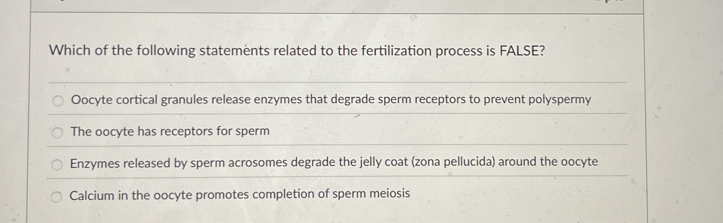 Solved Which of the following statements related to the | Chegg.com