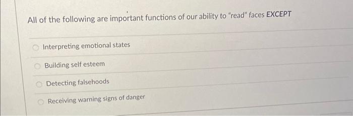 Solved The understanding that when an object blocking our | Chegg.com