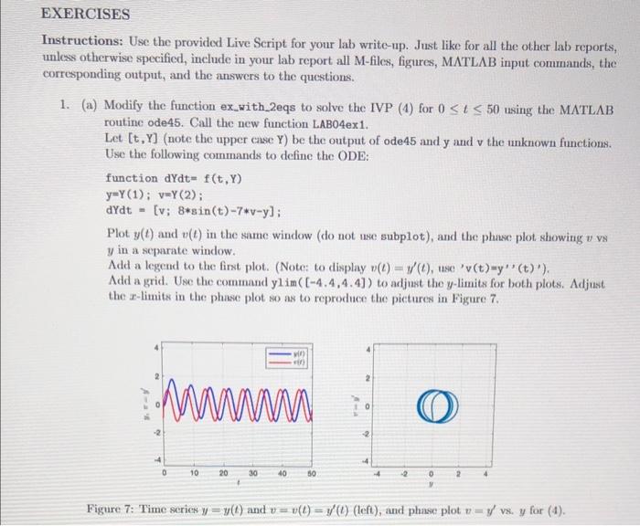 Solved Instructions: Use the provided Live Seript for your | Chegg.com