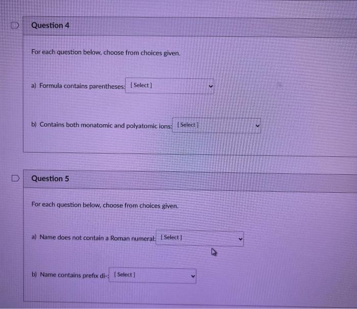 Fill In The Correct Subscript In The Formula For The