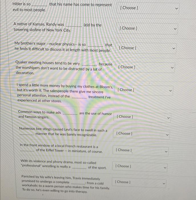 that his name has come to represent Hitler is so evil | Chegg.com