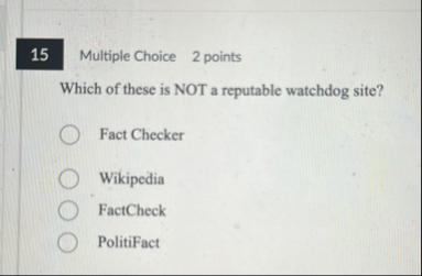 Solved Multiple Choice2 ﻿pointsWhich of these is NOT a | Chegg.com
