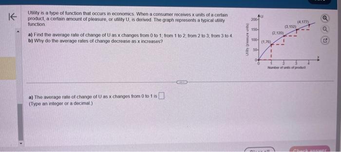 Solved Utility is a type of function that occurs in | Chegg.com