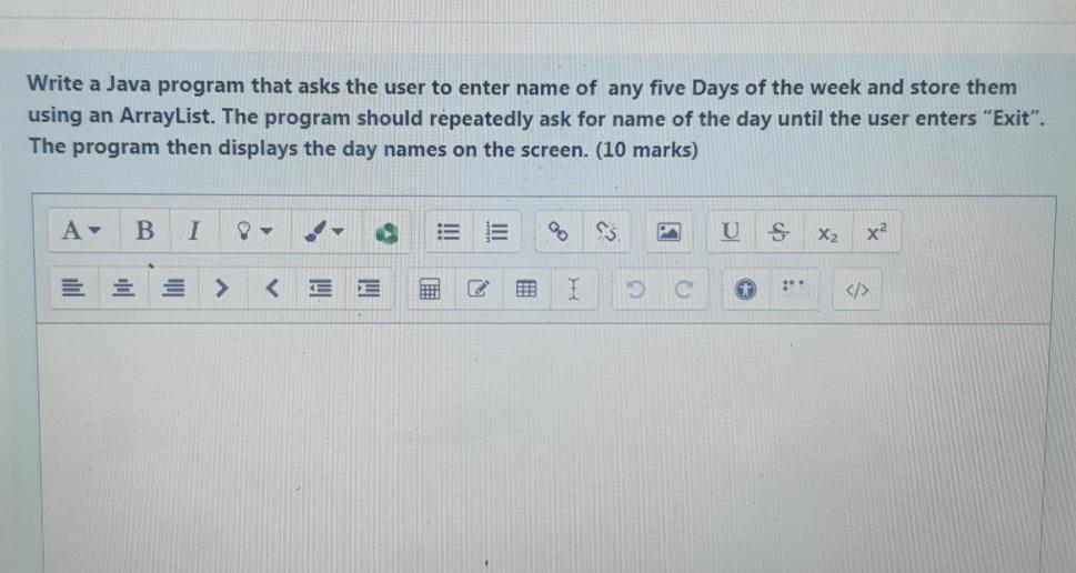 Solved Write a Java program that asks the user to enter name | Chegg.com