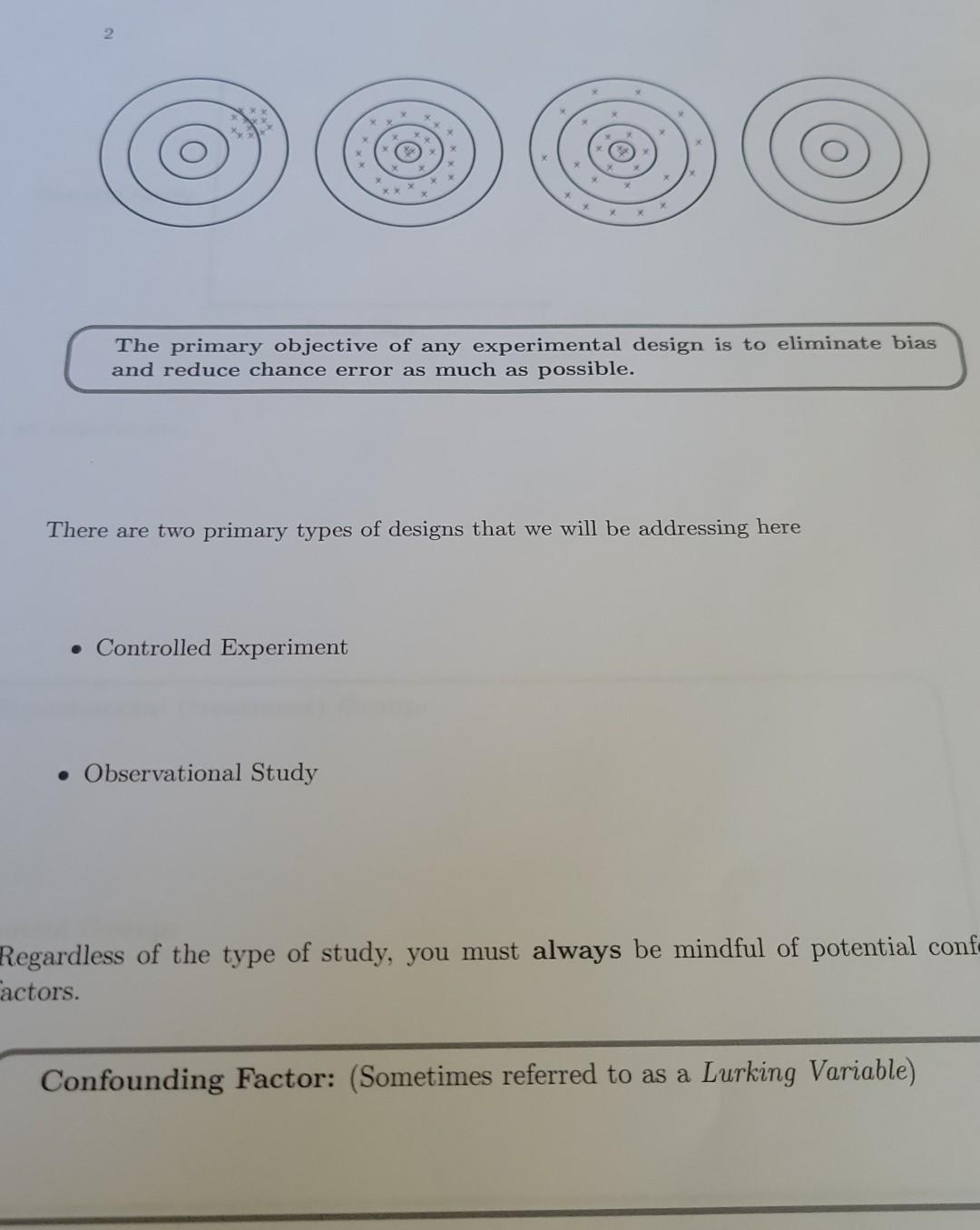 There are two primary sources of error. The first is | Chegg.com