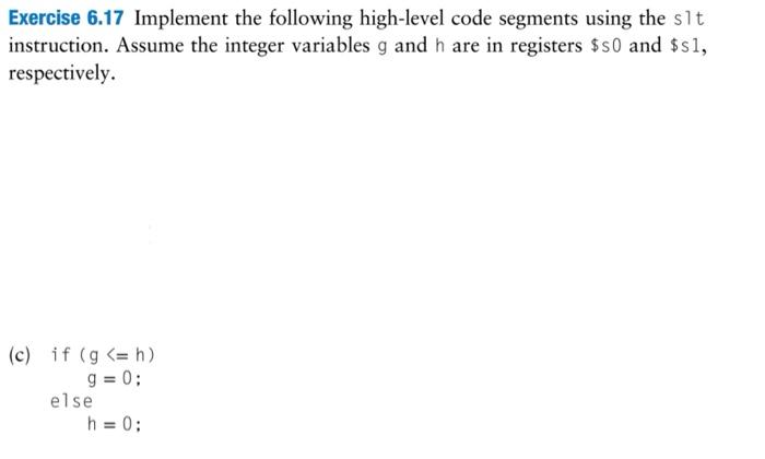 Solved Implement the following high-level code segments | Chegg.com