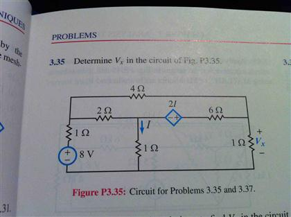 Solved The circuit in Fig. P3.32 includes a dependent | Chegg.com