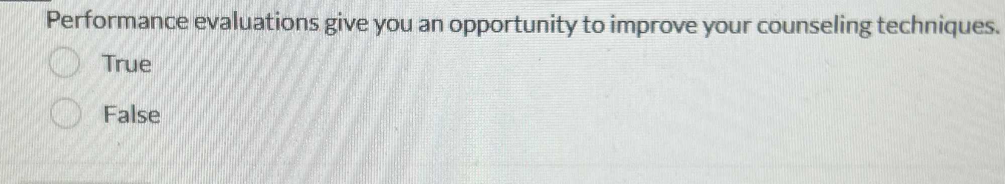 Solved Performance evaluations give you an opportunity to | Chegg.com