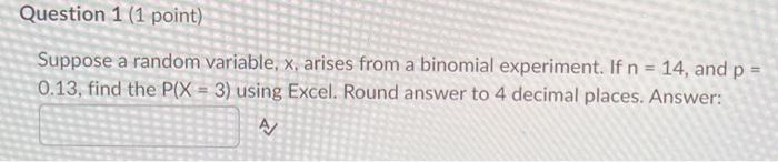 Solved Suppose a random variable, \\( x \\), arises from a | Chegg.com