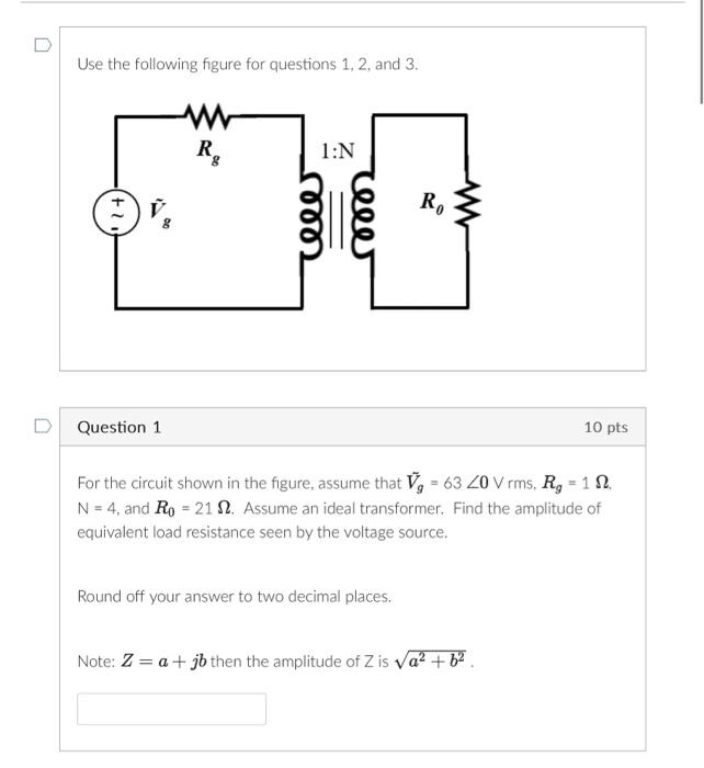 Solved Use the following figure for questions 1,2, and 3. | Chegg.com
