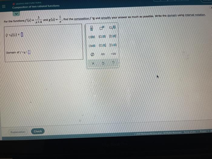 Solved III GAMING AND FUNCTIONS Composition of two rational | Chegg.com