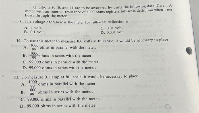 Solved Questions 9, 10, and 11 are to be answered by using | Chegg.com