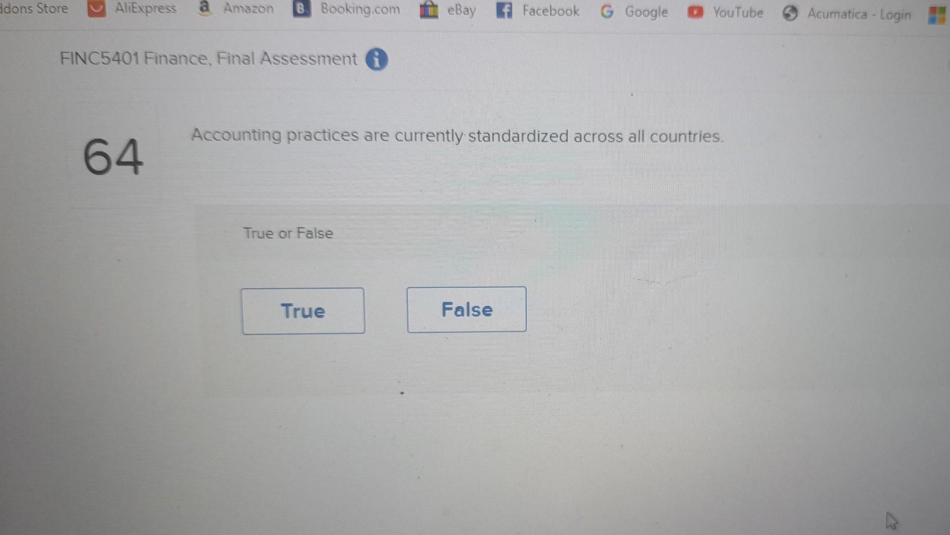 Solved Accounting practices are currently standardized | Chegg.com