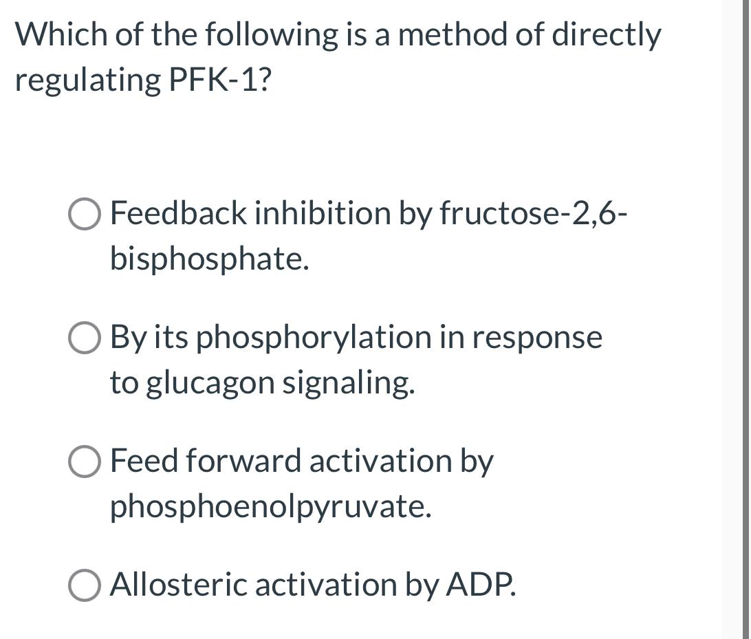 Solved Which of the following is a method of directly | Chegg.com