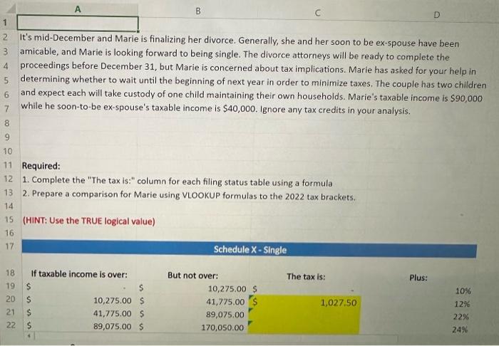 It's mid-December and Marie is finalizing her | Chegg.com