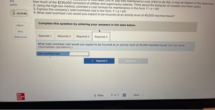 Solved Problem 6A-8 (Algo) High-Low Method; Predicting Cost | Chegg.com