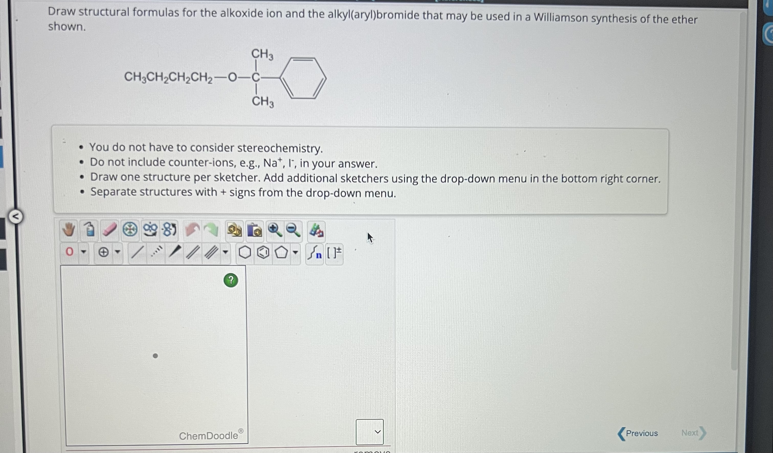 Solved Draw structural formulas for the alkoxide ion and the | Chegg.com