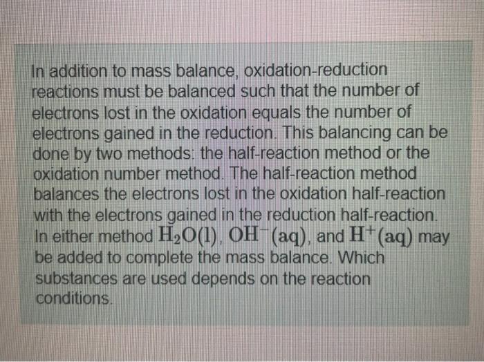 Solved What are the coefficients of the reactants and | Chegg.com