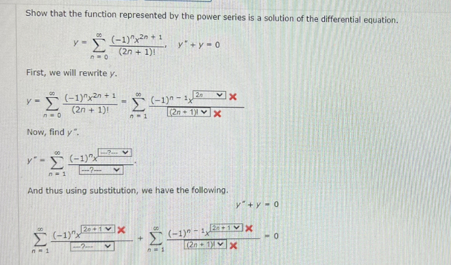 Solved help fill in boxes please Show that the function | Chegg.com