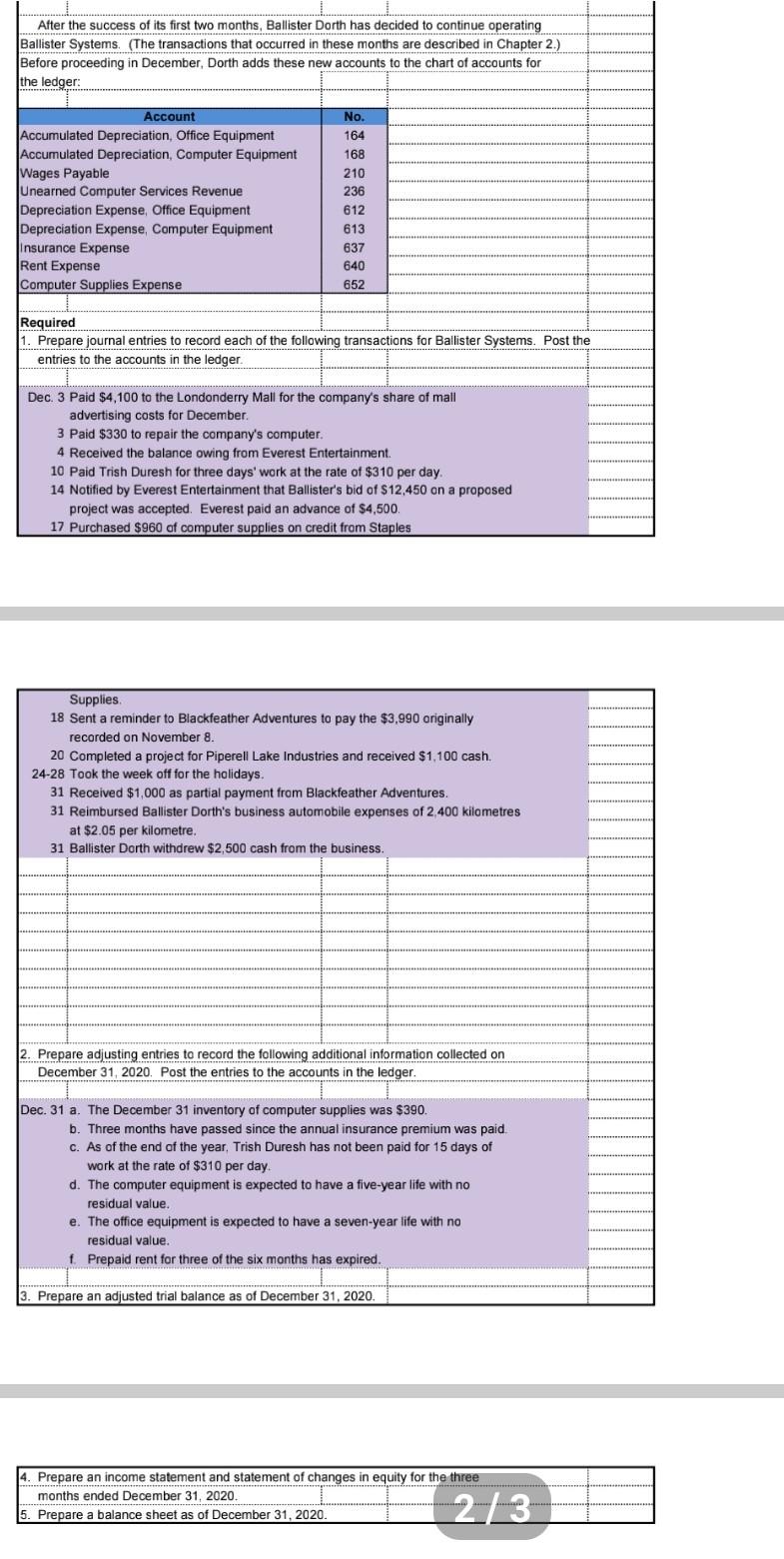 Solved 4. Prepare an income statement and statement of | Chegg.com
