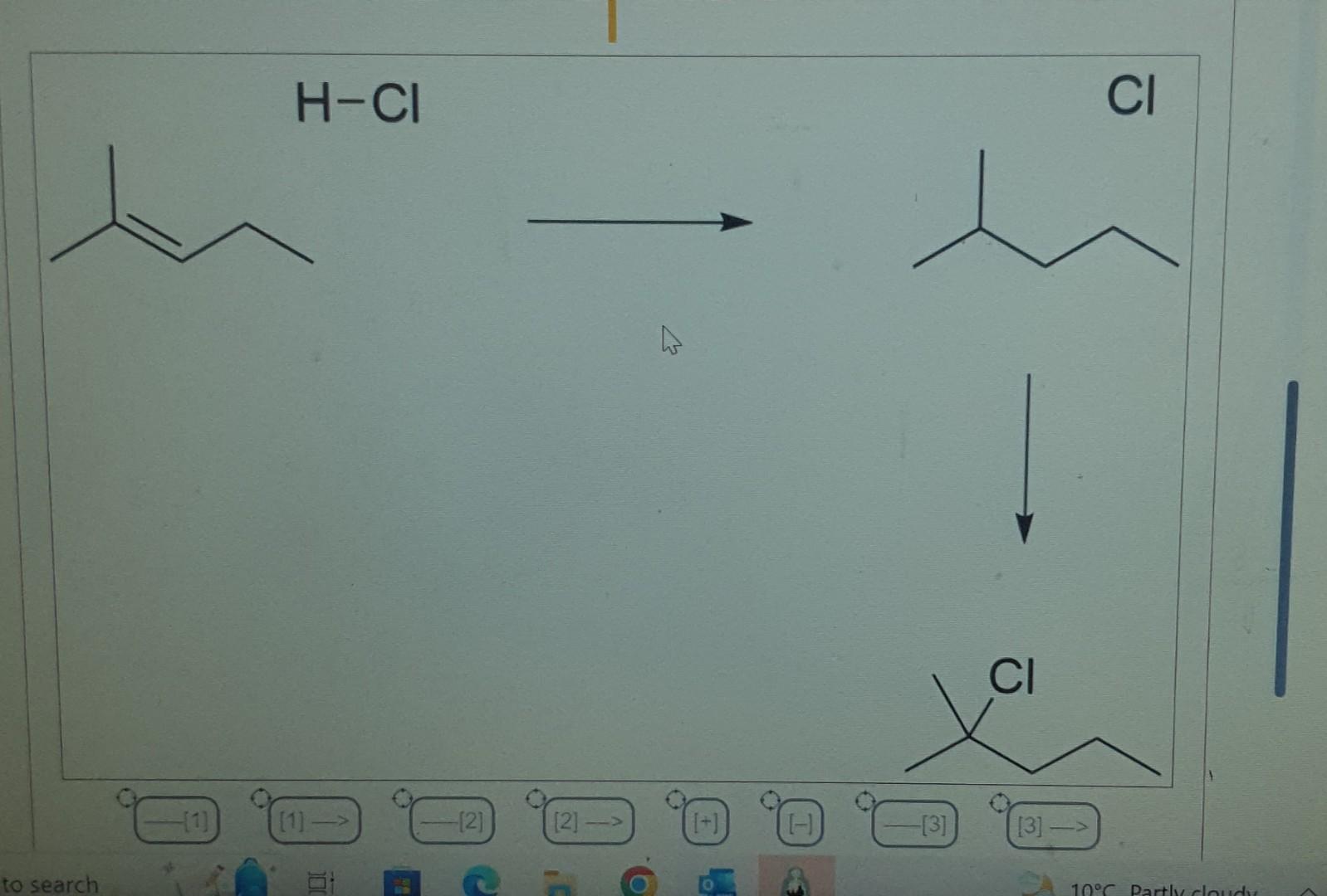 Solved Use the markers to show the mechanism arrows for the | Chegg.com
