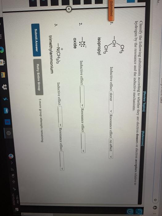 Solved Cake ht 09 [Review Toples) References Classify the | Chegg.com