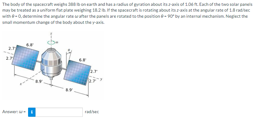 Solved The body of the spacecraft weighs 388lb ﻿on earth and | Chegg.com