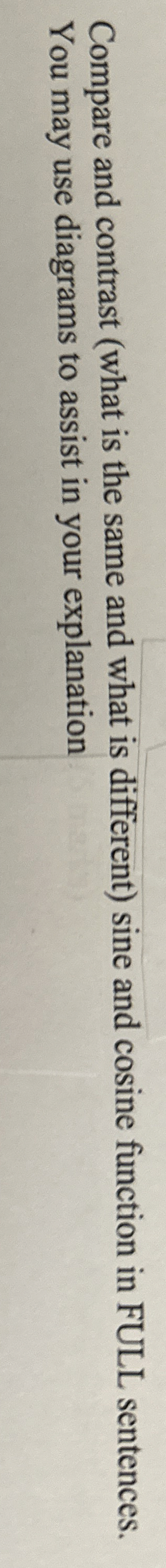Solved Compare and contrast (what is the same and what is | Chegg.com