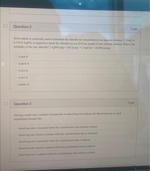 Solved Question 2 Silver nitrate is commonly used to | Chegg.com