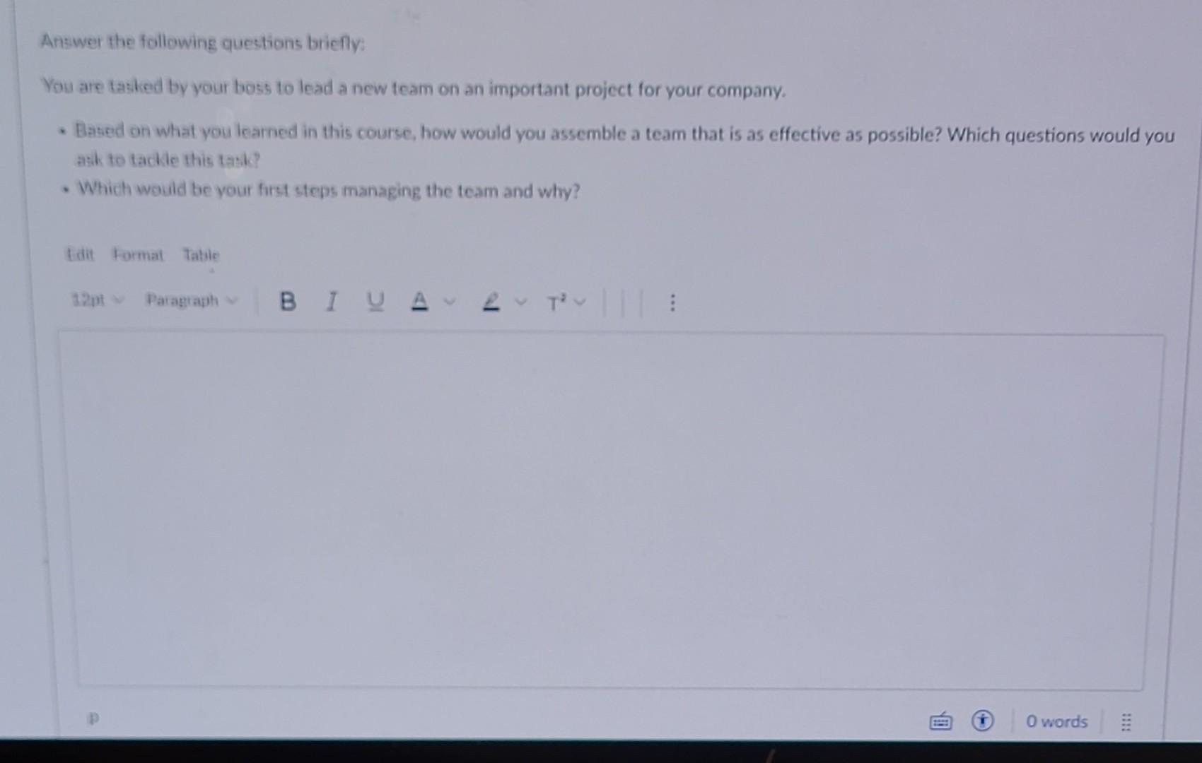 Solved Answer the following questions bricfly: You are | Chegg.com