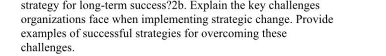 Solved Explain the key challenges organizations face when | Chegg.com