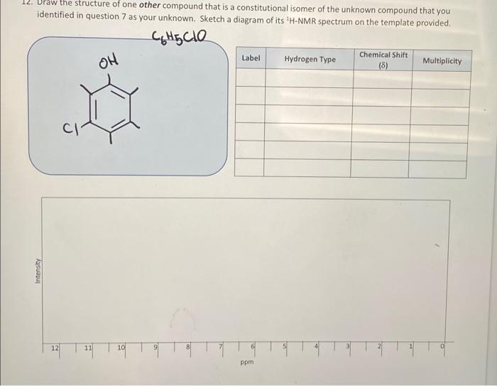 Draw the strucutre of one other compound that is a | Chegg.com
