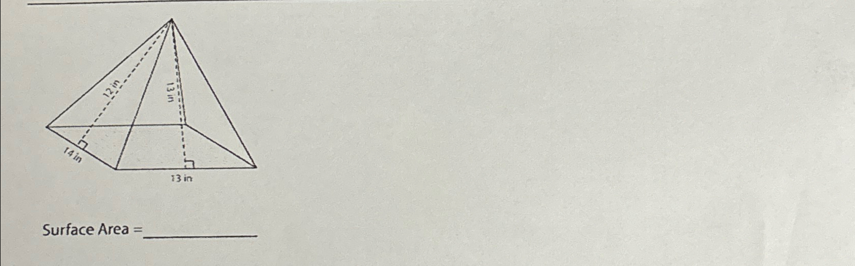 Solved Find the surface aSurface Area by drawing a net | Chegg.com