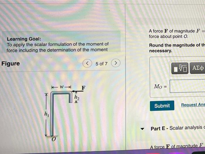 Learning Goal: To apply the scalar formulation of the | Chegg.com