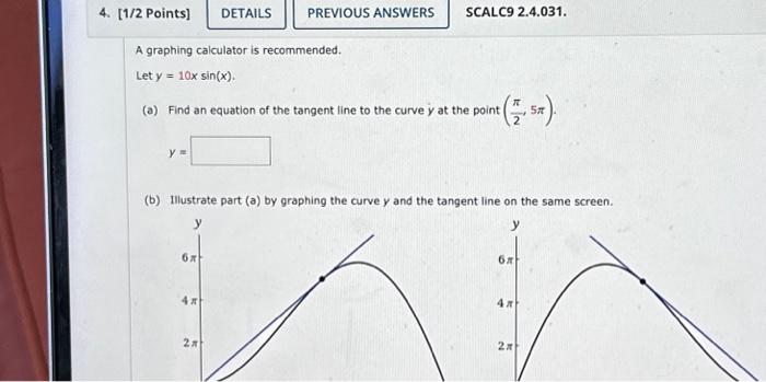 Solved A graphing calculator is recommended. Let | Chegg.com