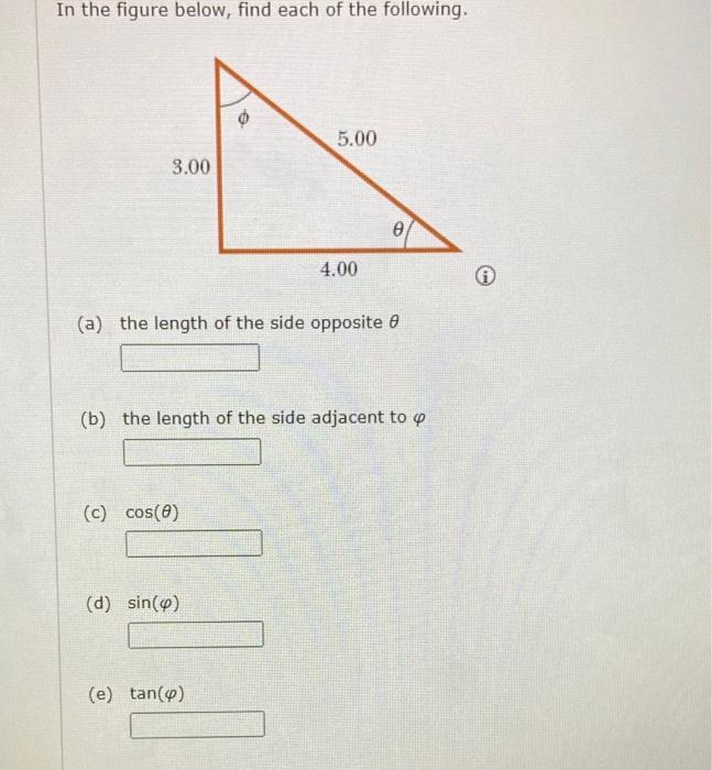 Solved In the figure below, find each of the following. | Chegg.com