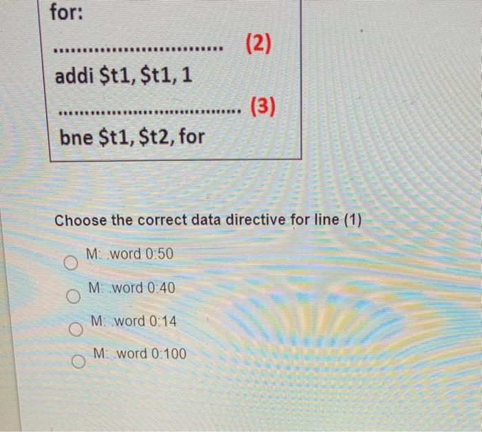 Solved To translate the following loop (program 1) from Java | Chegg.com