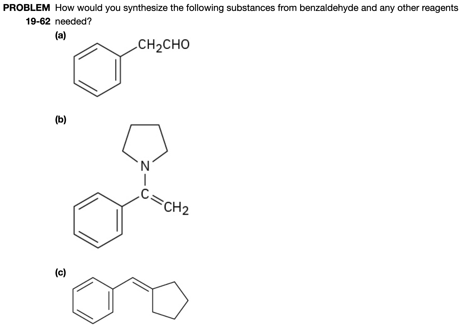 Solved PROBLEM 19 - 62How would you synthesize the following | Chegg.com