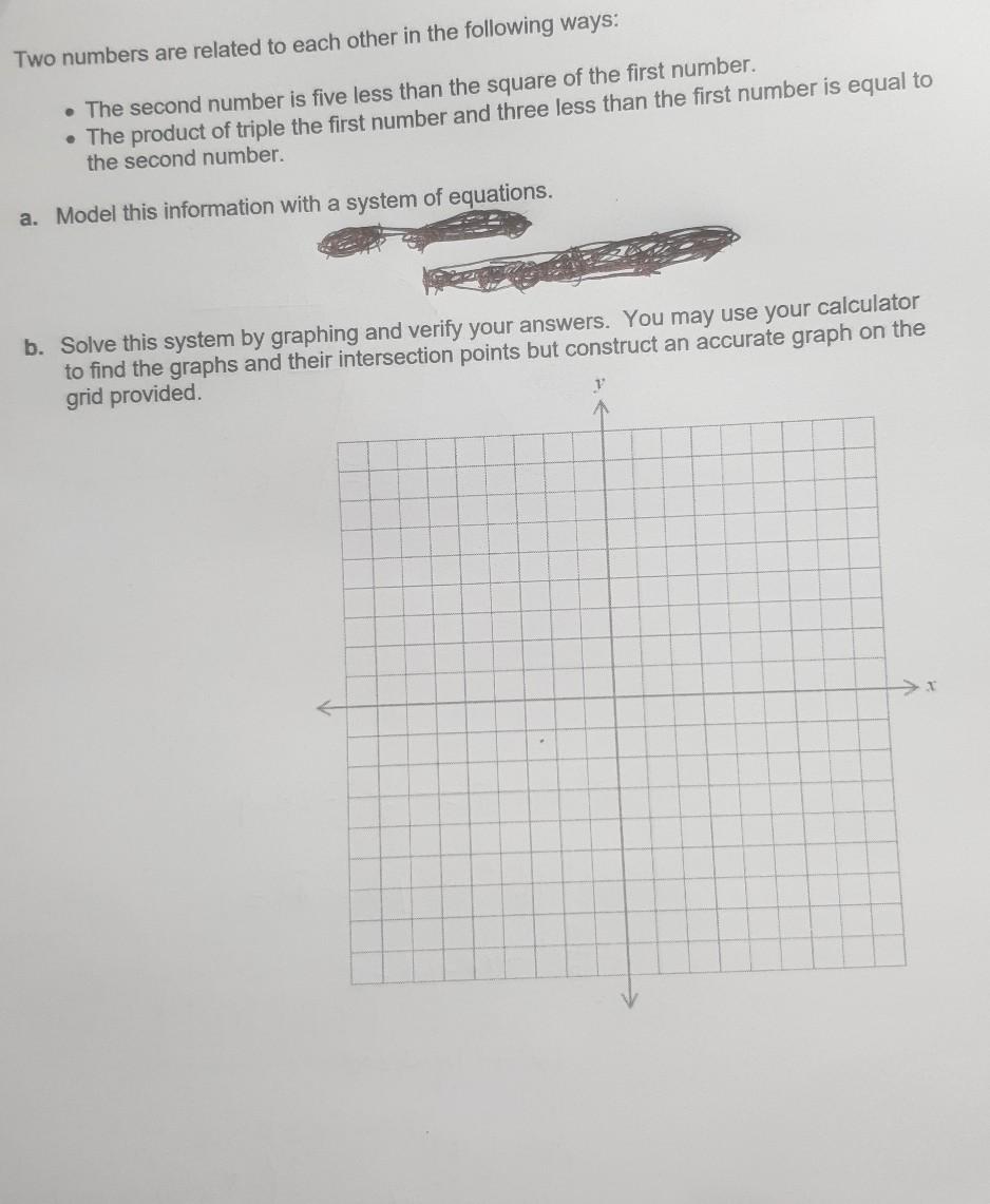 Solved Two numbers are related to each other in the | Chegg.com