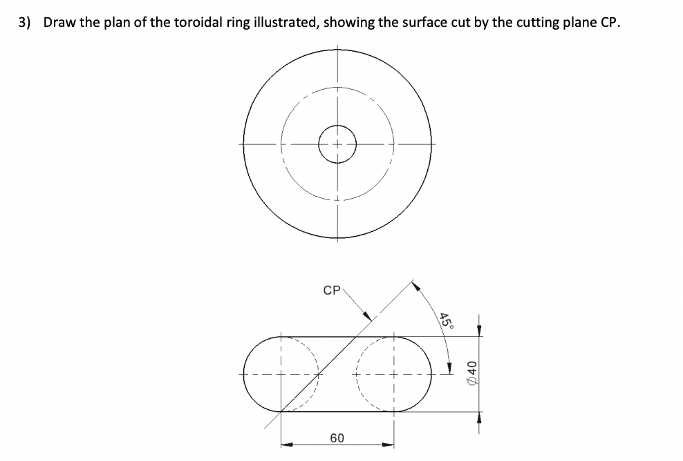 This is a hand-sketch problem. Draw the plan of the | Chegg.com