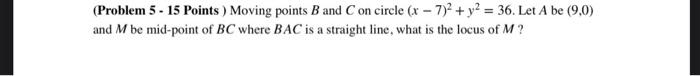 Solved (Problem 4-20 Points) knowing that r=3,a=2,h=7 and | Chegg.com