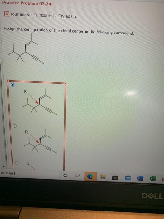 Solved Practice Problem 05.34 x Your answer is incorrect. | Chegg.com