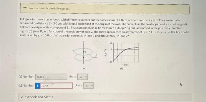 Solved In Figure (a), two circular loops, with different | Chegg.com
