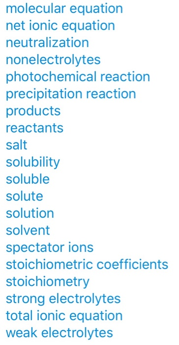 Solved molecular equation net ionic equation neutralization | Chegg.com