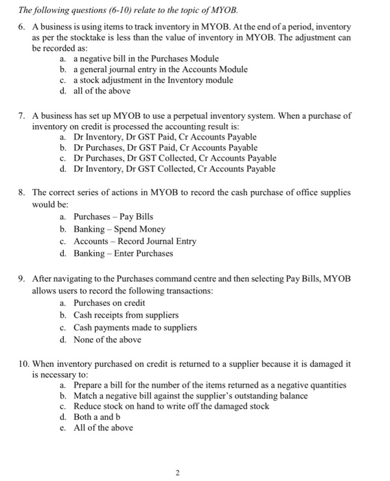 Solved Q1 Multiple-Choice Questions (5 marks) 1. A business | Chegg.com