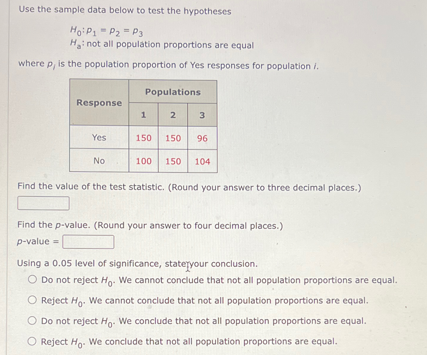 Solved Use the sample data below to test the | Chegg.com
