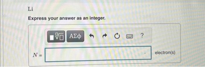 Solved Li Express your answer as an integer. | Chegg.com
